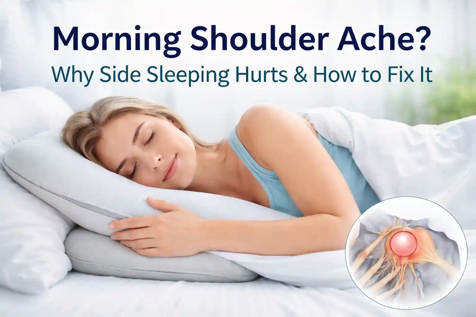 Morning Shoulder Pain: Side Sleeping Fixes & Relief Tips